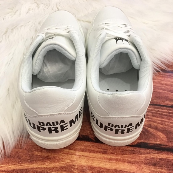 Dada Supreme | Shoes | Dada Supreme White Low Top Fashion Sneakers ...